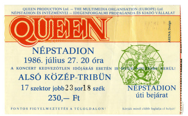 On this Day, in 1986: Queen performed in Budapest in front of 80,000 ...